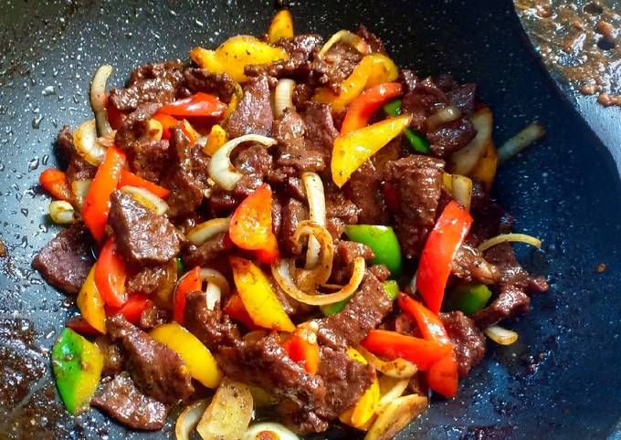 resep sapi lada hitam saori Lada sapi daging – Blog Rendang Nyonyah