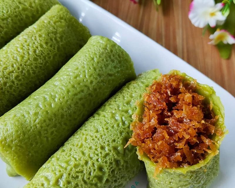 Resep Dadar gulung Dadar gulung resep isi kelapa kue gula enak crepes pandan kuih ketayap – Blog ...